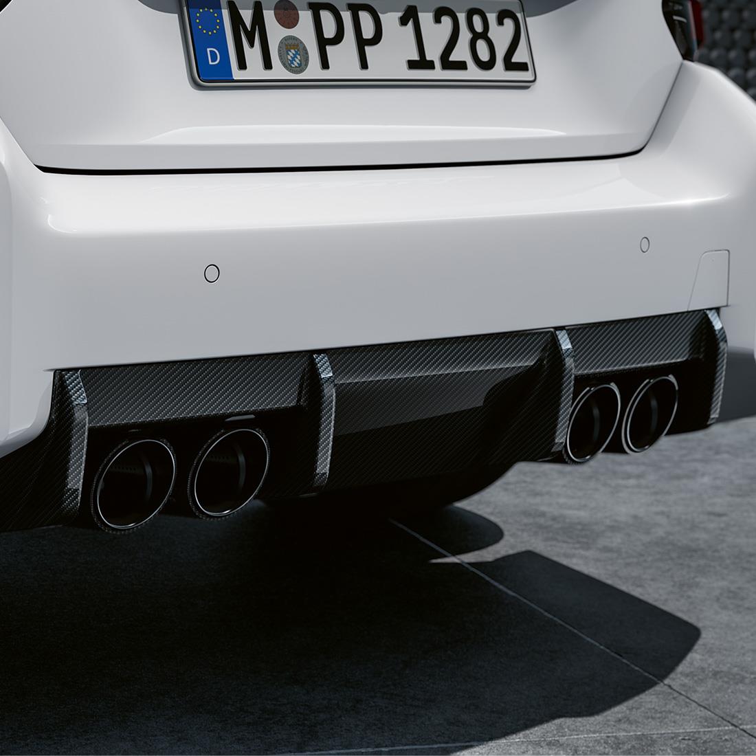 ShopBMWUSA.com | BMW M Performance Rear Diffuser in Carbon Fiber